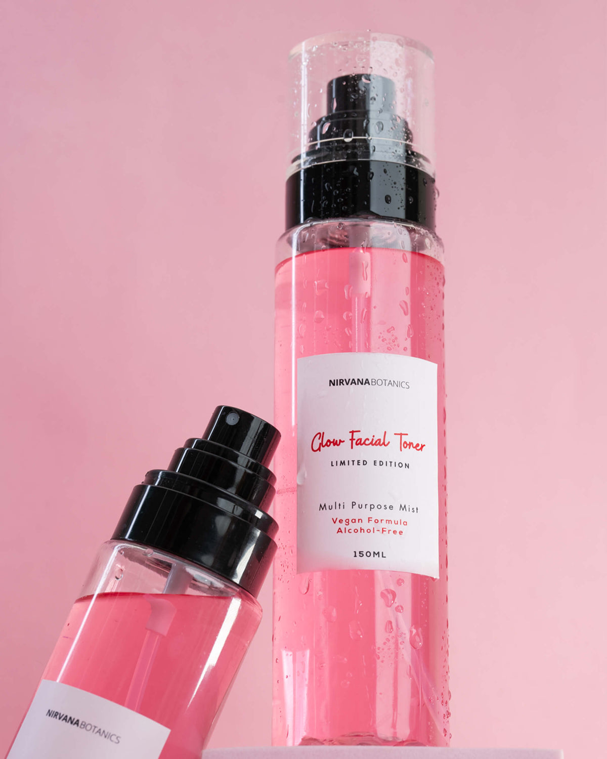 Pink Glow Facial Toner - Jumbo Size (LIMITED EDITION) – Nirvana Botanics