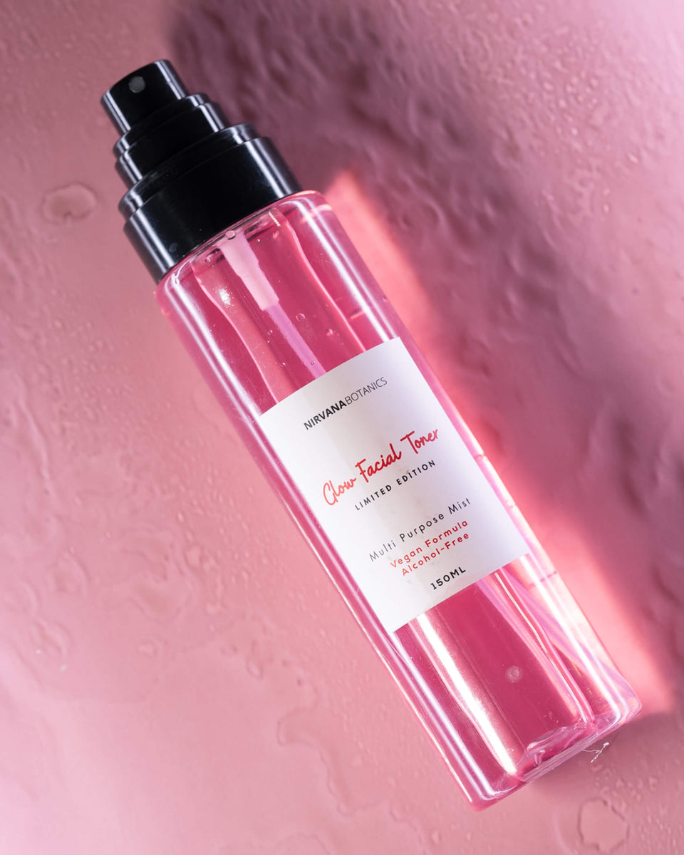 Pink Glow Facial Toner - Jumbo Size (LIMITED EDITION) – Nirvana Botanics
